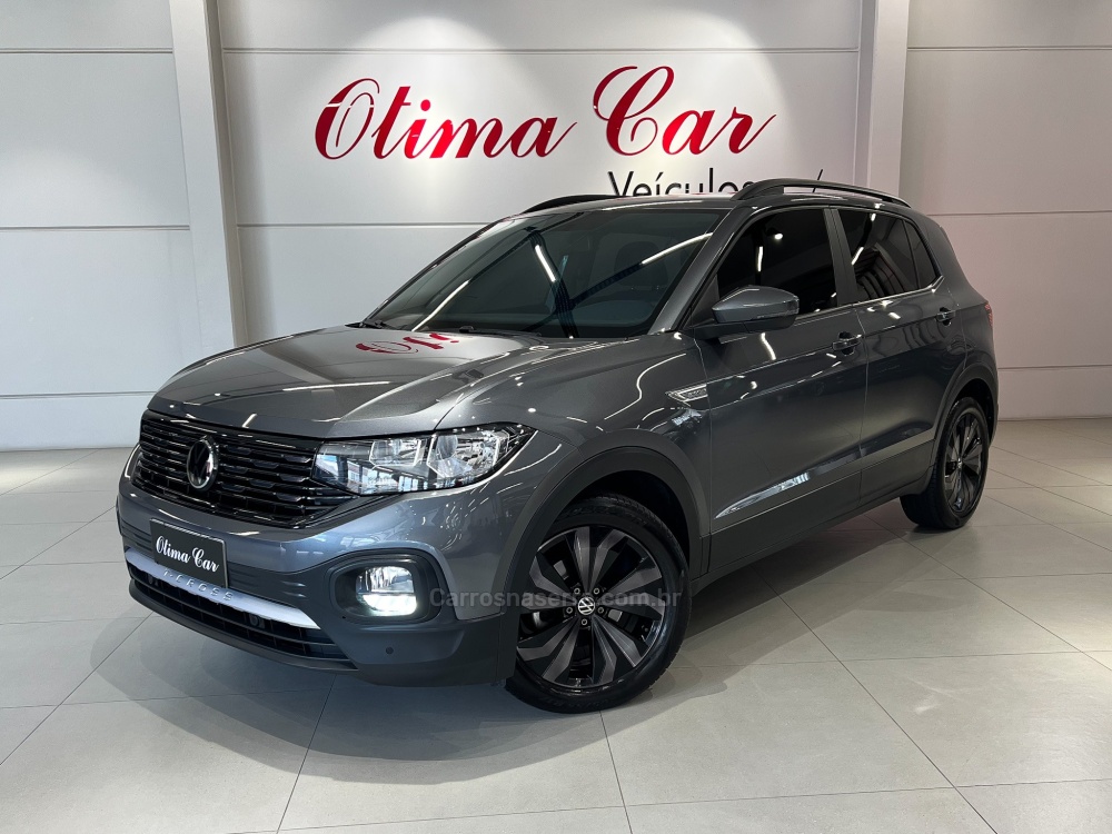 VOLKSWAGEN - T-CROSS - 2021/2022 - Cinza - R$ 117.990,00 - Ótima Car