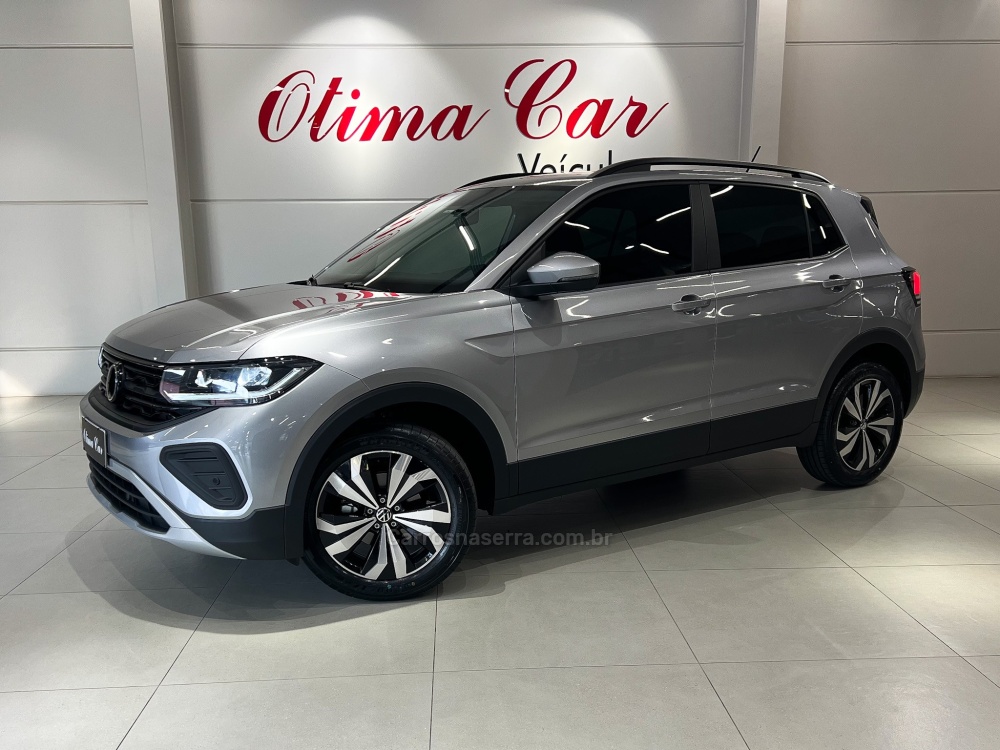 VOLKSWAGEN - T-CROSS - 2024/2025 - Prata - R$ 156.990,00 - Ótima Car