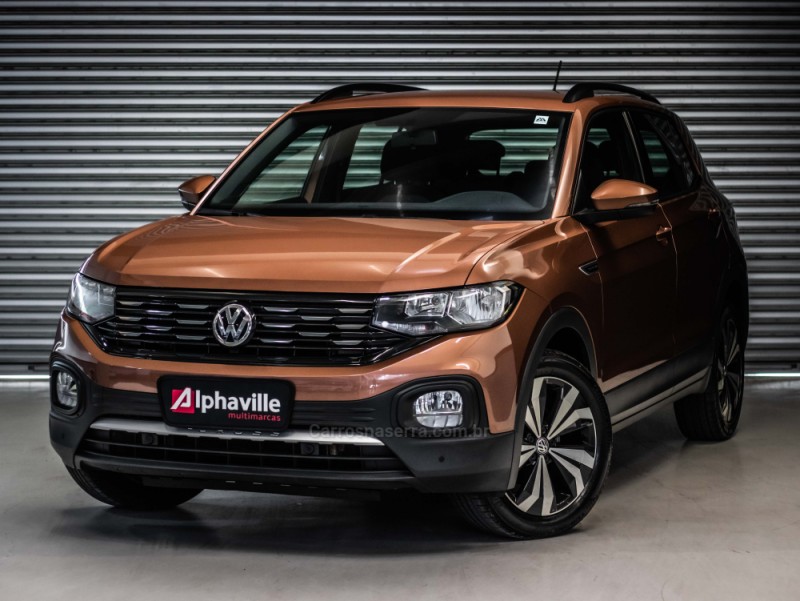 VOLKSWAGEN - T-CROSS - 2021/2021 - Marrom - R$ 124.900,00 - Alphaville ...