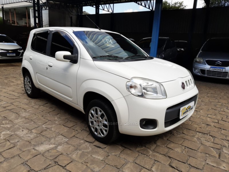 FIAT - UNO - 2014/2014 - Branca - Sob Consulta - Point Car Automóveis