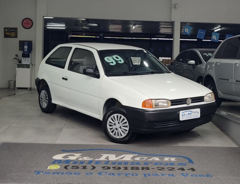 VOLKSWAGEN - GOL - 1998/1999 - Branca - R$ 11.900,00 - G & M Car ...